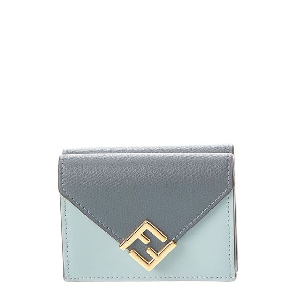 Fendi | Bags | Fendi Ff Diamonds Leather Wallet | Poshmark